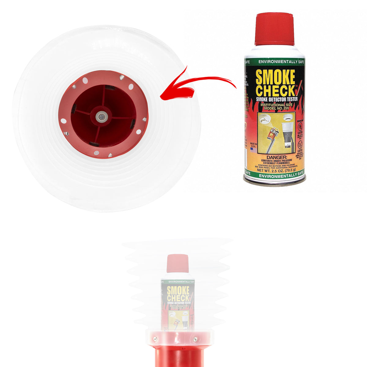 SmoKING Pro Smoke Detector Tester – Randum Antics LLC